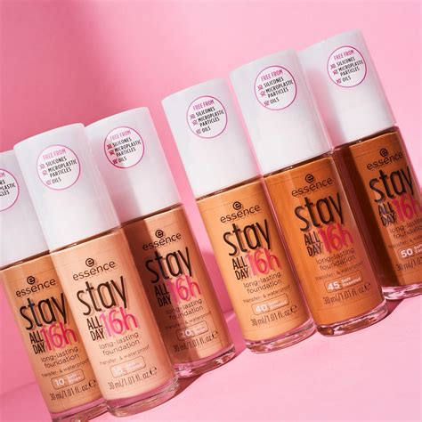 essence stay ALL DAY 16h long-lasting Foundation Soft Creme online ...