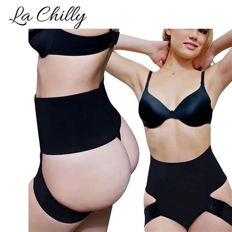 Hot Women Slimming Tummy Control Panties Lift Butt Lifter Booster Booty ...