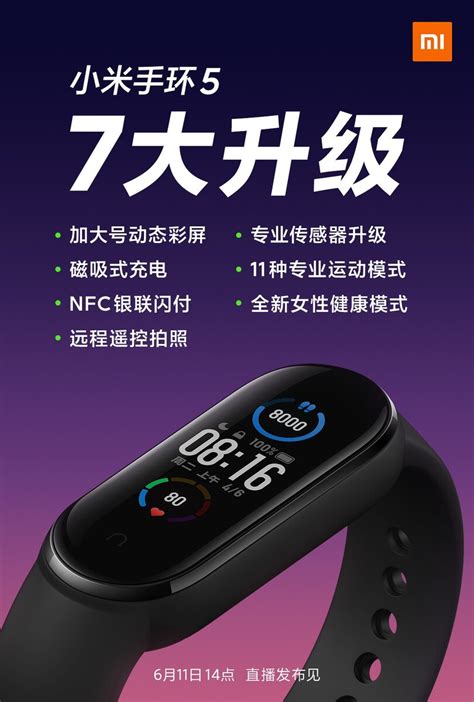 Xiaomi Mi Band 5: Seven major upgrades teased ahead of June 11 release ...