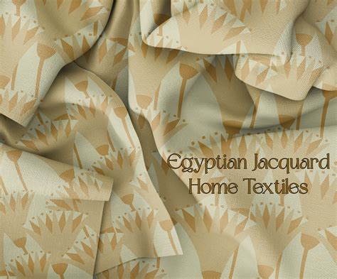 Ancient Egyptian home textiles on Behance