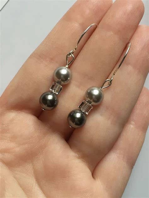 Серьги с жемчугом Сваровски | Jewelry, Pearls, Pearl earrings