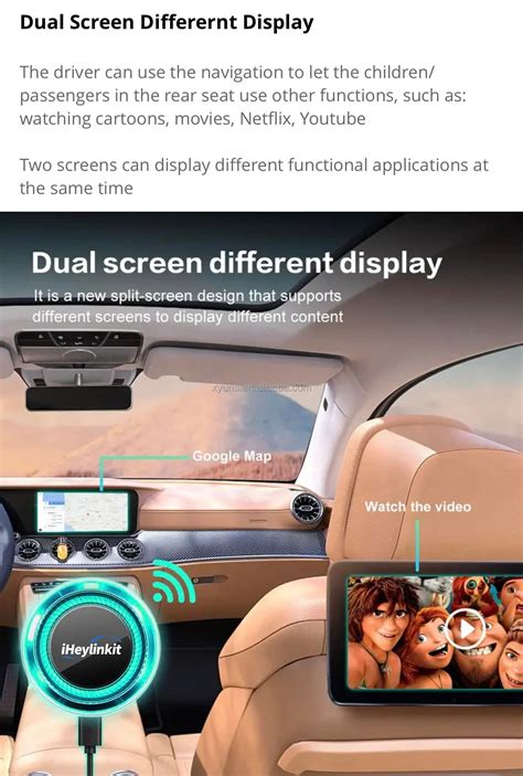 IHeylinkit CarPlay Ai Box Android 13 Support WiFi Hotspot & SIM Card ...