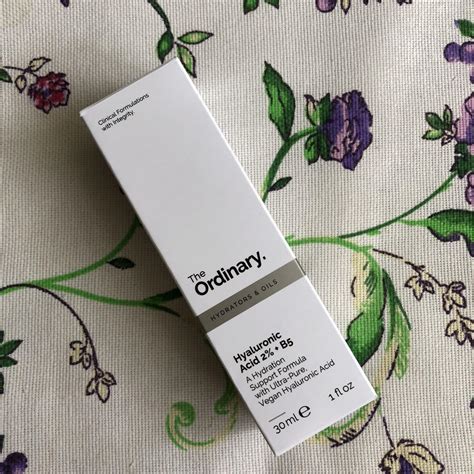 The Ordinary Hyaluronic Acid 2% + B5 - достойная гиалуроновая сыворотка ...