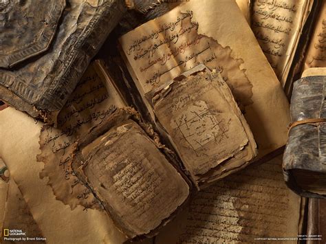 Старинные арабские книги - обои для рабочего стола, картинки, фото