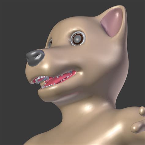 Волк - Собака-талисман 3D Модель $24 - .3ds .blend .dae .fbx .obj - Free3D