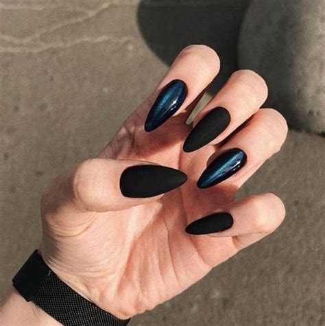 Чёрный кошачий глаз🌚 | Unghie, Unghie idee, Unghie gel