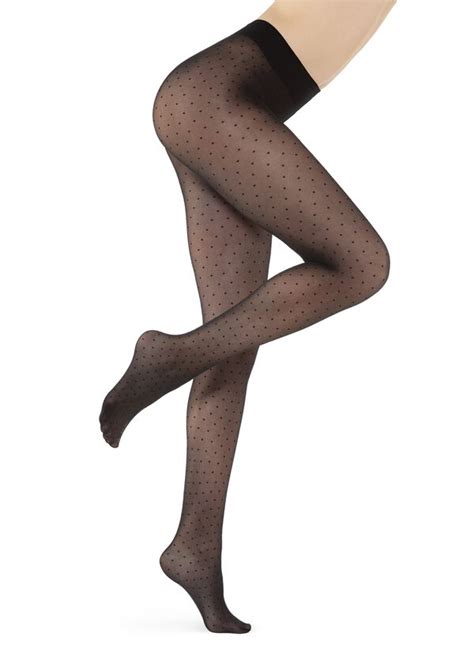 Прозрачные Колготки в Горох 30 Ден - Calzedonia