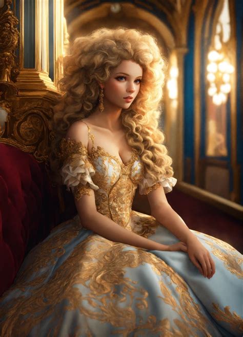 Pin on Rococo Fantasy Portraits