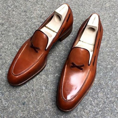 SAINT CRISPIN'S MOD # 553X | Brown leather shoes, Leather formal shoes ...
