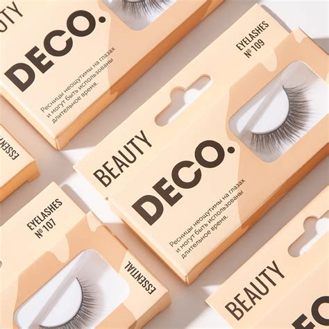 Накладные ресницы `DECO.` ESSENTIAL №109 купить в интернет-магазине ...