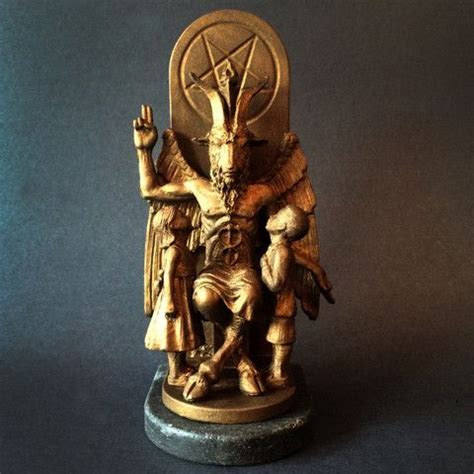 Statue of Baphomet Miniature | Statue, Baphomet, Satan