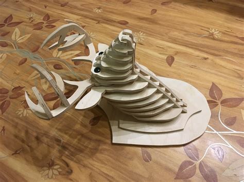 3D голова Оленя из Фанеры — Сообщество «Сделай Сам» на DRIVE2