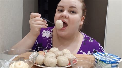 Мукбанг Хинкали из Магнита по 99р😁 - YouTube