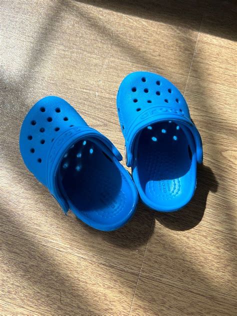 Authentic Crocs c4, Babies & Kids, Babies & Kids Fashion on Carousell