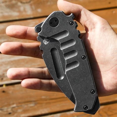 Стальной сверхмощный складной нож D2 | AliExpress