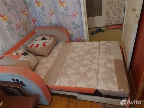 Детская кровать диван бу , б/у , материал - Ткань купить в Оренбурге ...