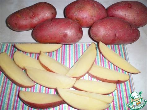 Картофель в хрустящей панировке – кулинарный рецепт