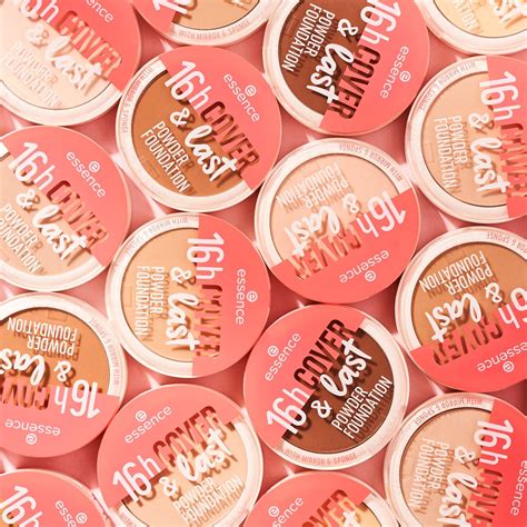 essence 16h COVER & last POWDER FOUNDATION Cashew online entdecken
