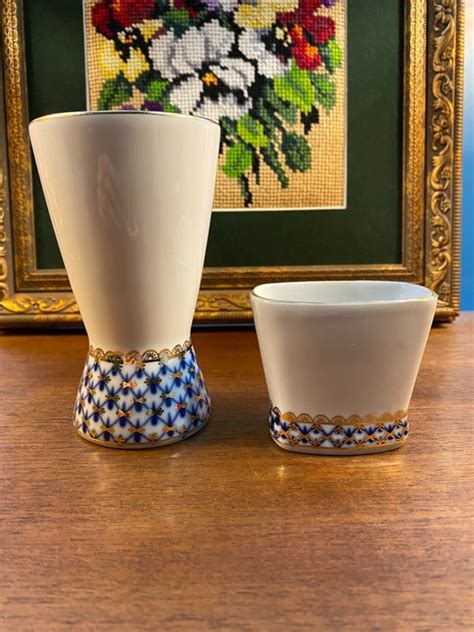 Lomonosov porcelain cobalt net - Lomonosov Imperial - Catawiki
