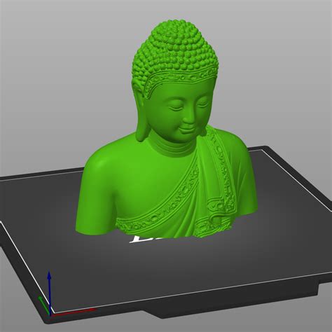 Файл STL Бюст головы Будды из Таиланда 🖨️ ・Модель для загрузки и 3D ...