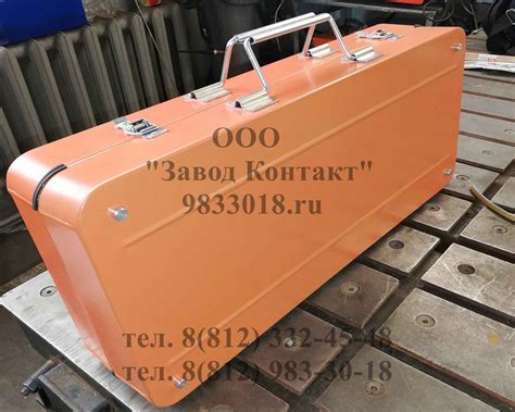 Чемодан алюминиевый 610x295x125 купить в СПб