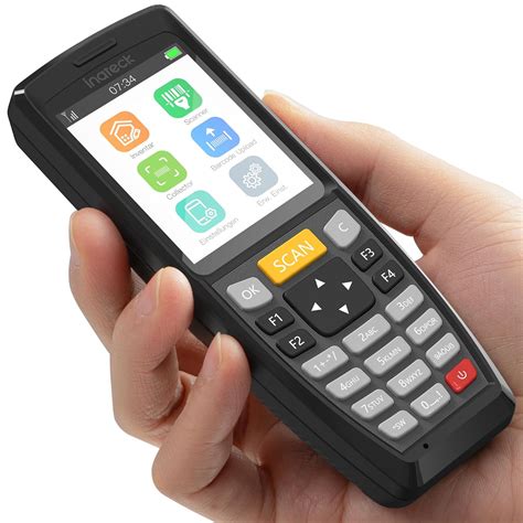 Inateck Bluetooth Barcode Scanner 2D 1D,QR Code Scanner Bluetooth 5.3 ...