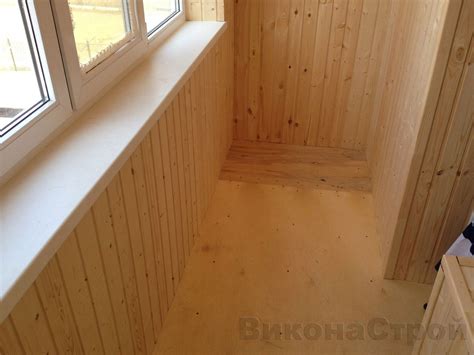 Отделка пола на балконе по выгодной цене в Санкт-Петербурге