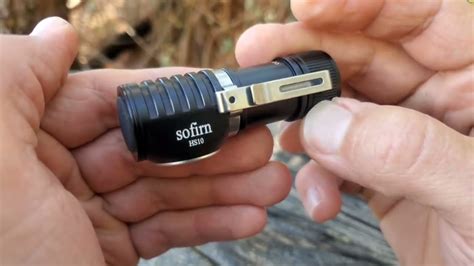 Sofirn HS10 user interface walkthrough and tint comparison - YouTube