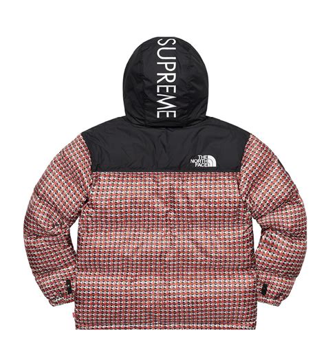 ᐈ Пуховик The North Face & Supreme, красный купити в Києві і Україні ...
