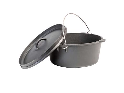 Духовка голландская (чугунная), крышка, для печи Green Kamado L/XL по ...