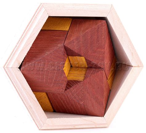 Головоломка "Дельта" (дерево) ПГДельта в Москве|CLEVER-TOY.RU