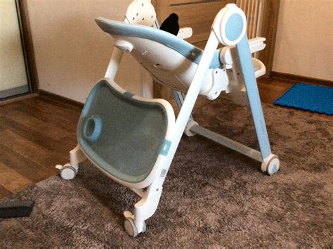 Обзор от покупателя на Стульчик для кормления Happy Baby BERNY, Blue ...