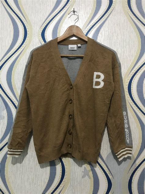 Burberry Cardigan, Women's Fashion, Tops, Longsleeves on Carousell