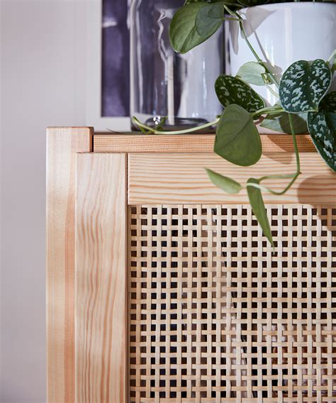 IVAR стеллаж с дверцами сосна 89x30x124 см | IKEA Latvija
