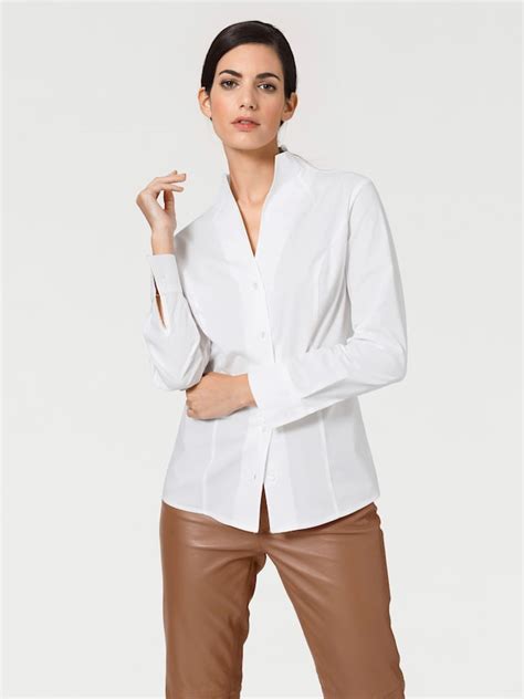 heine Hemdbluse in weiß | Witt