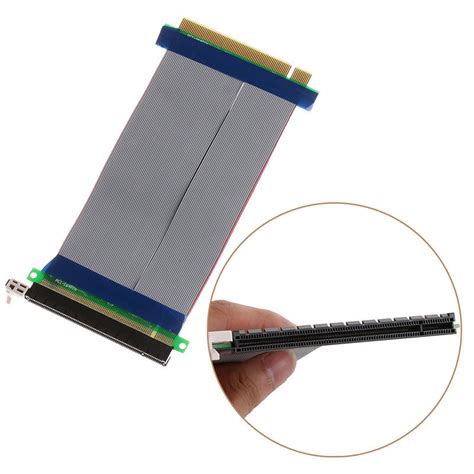 Купить PCI-e 16 x 16 x стояк расширитель карты адаптера pcie 16 x pci ...