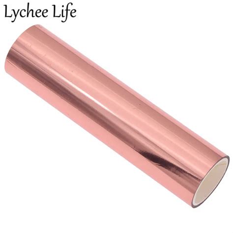 Lychee Life DIY Горячее тиснение фольгой бумага 5 м алюминиевая ...