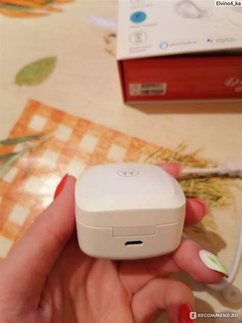 Беспроводные наушники Motorola VerveBuds 100 - «Полюбила беспроводные ...