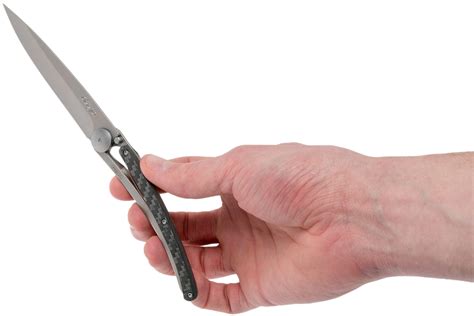 Deejo Composite 37g, Carbon Fiber 1CC001 pocket knife | Advantageously ...