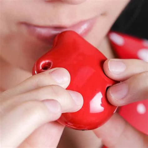 Мини-инструмент для детей, цветная окарина, 6 отверстий | AliExpress