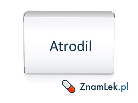 1. Atrodil - Opinie - Cena - Zamienniki - Ulotka - Skład • ZnamLek.pl