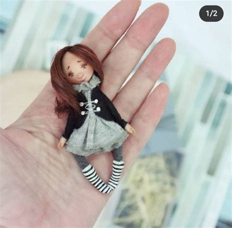 Миниатюрные куклы маленькая кукла #minidoll #миниатюра в 2024 г ...