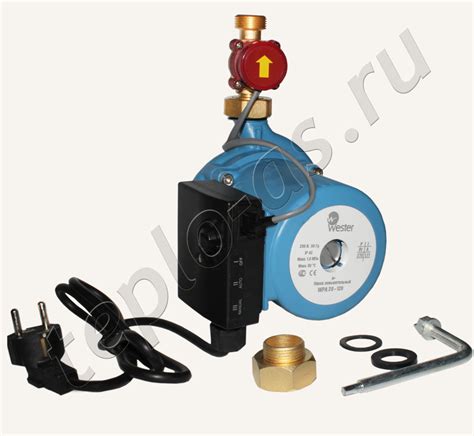 Повысительный насос для водоснабжения Wester WPA 20-120
