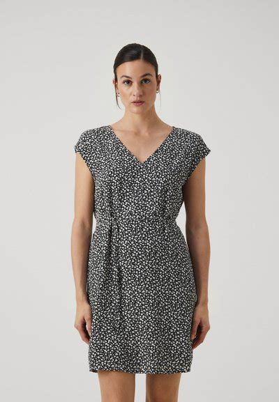 VILA VIJOSA BELT DRESS - Freizeitkleid - navy blazer/dunkelblau ...
