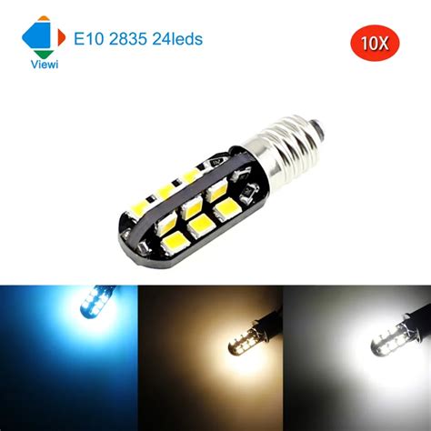 Viewi 10X Dc 12 volt E10 Instrument lights 2w led signal light 12v smd ...