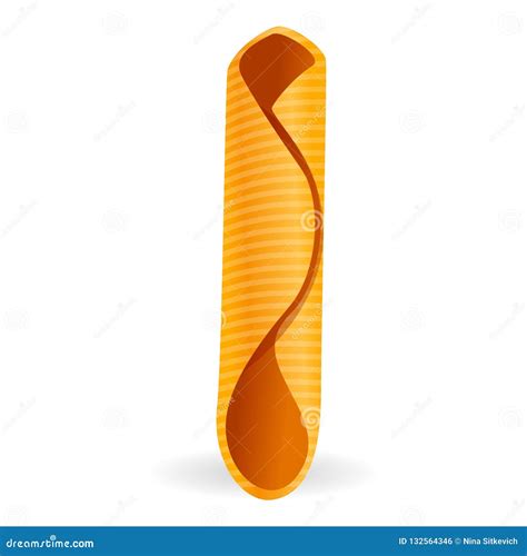 Eco Pasta Icon, Cartoon Style Stock Vector - Illustration of natural ...