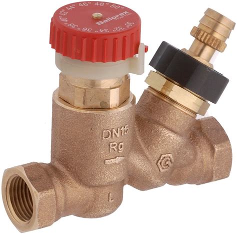 Broen Ballorex Thermo DN15, 50-60°C, inkl. termometer og isolering ...