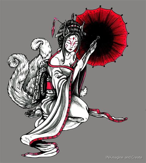 "Kitsuna" by INKmagine and Create | Redbubble