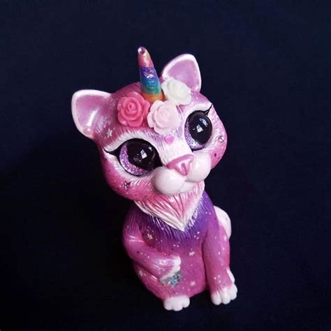 Unikitty figurine by FleurDeLapin | Ooak dolls, Unicorn rainbow, Unikitty