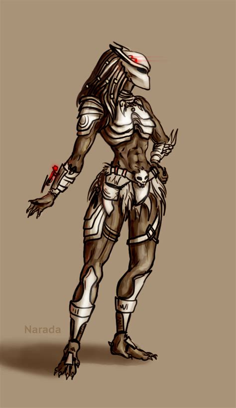 Predator female by Yanarada on DeviantArt
